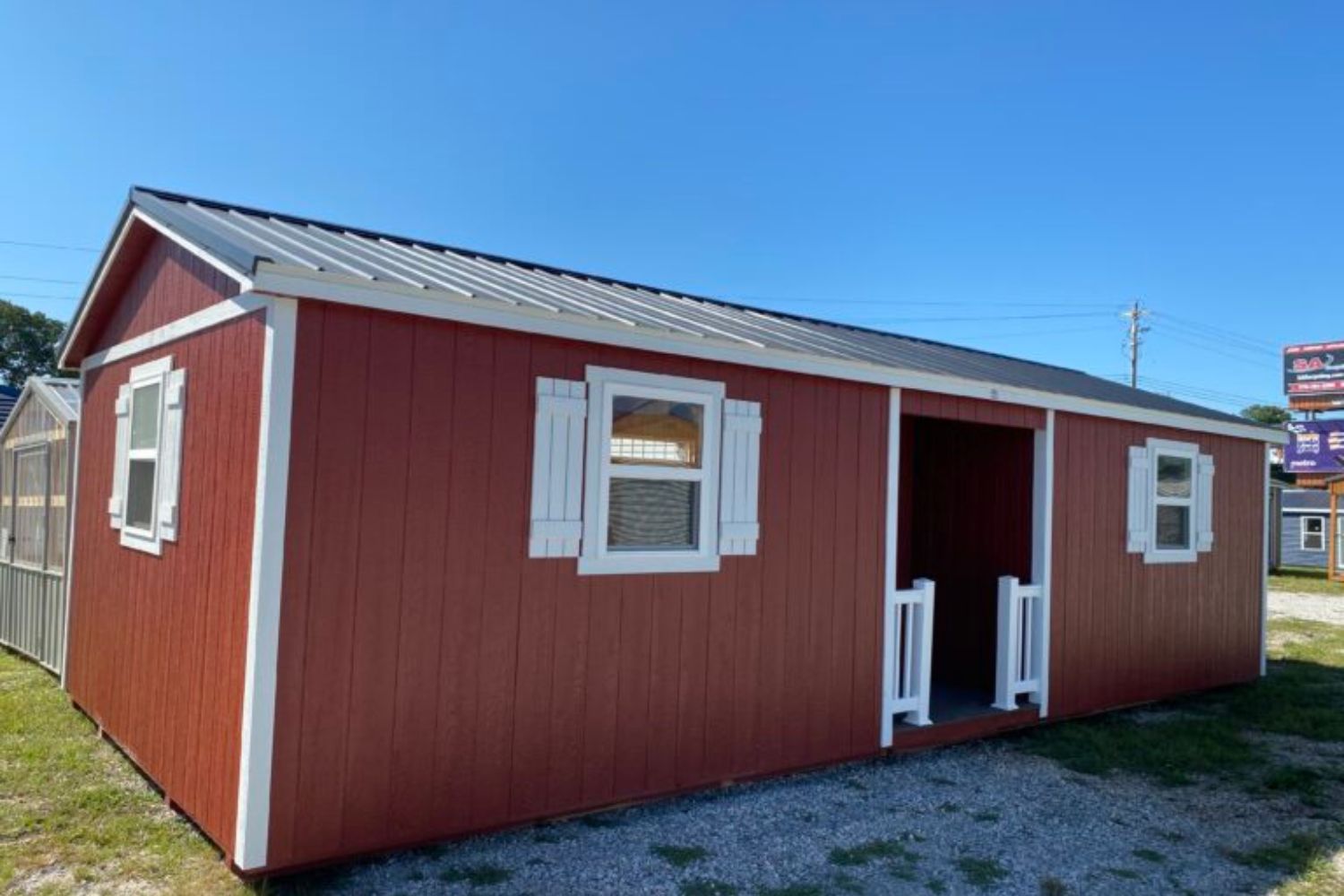 14x32 Tiny Cabins For Sale In Kentucky | Four Winds Store