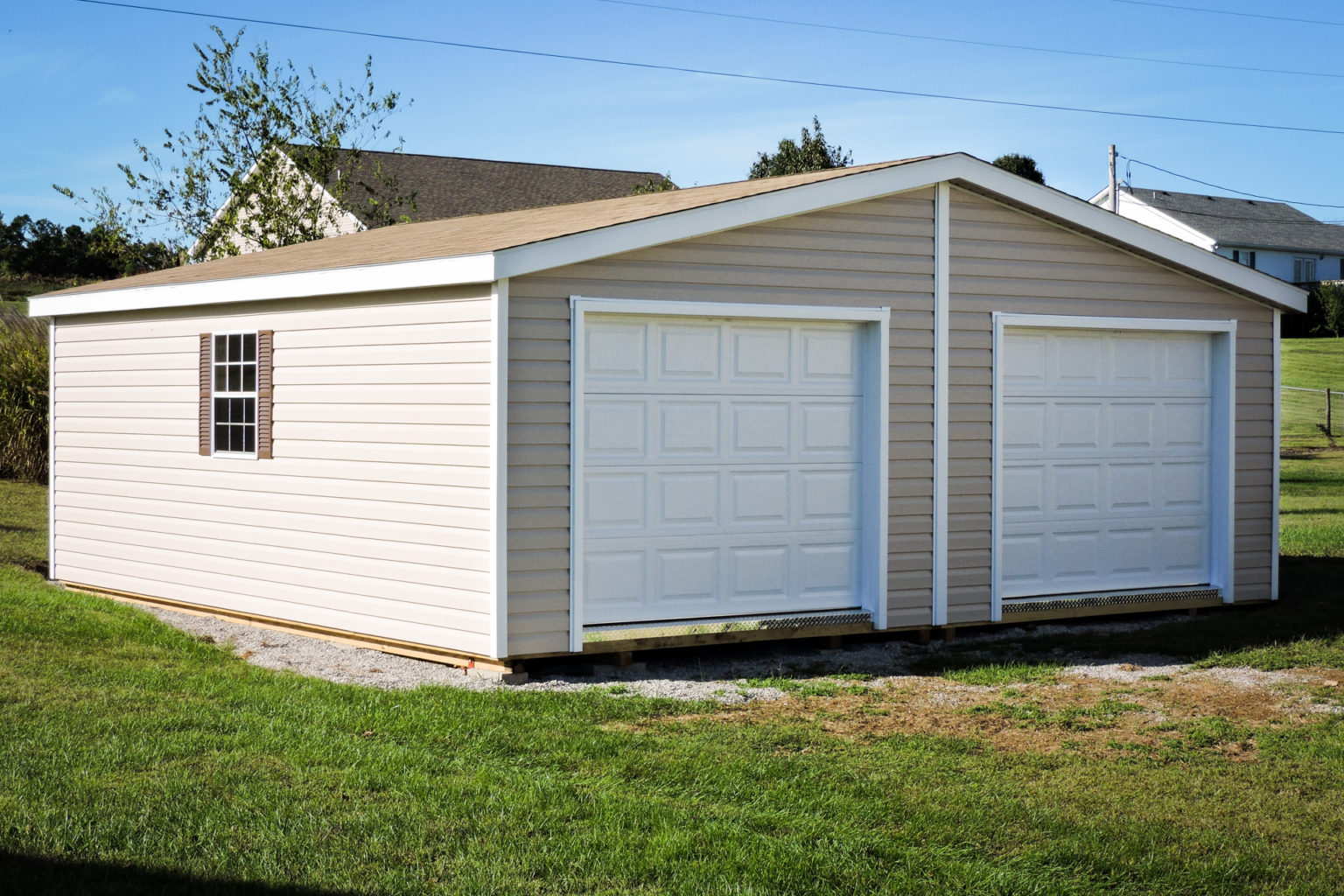 Outdoor Prefab Garages - Four Winds Store